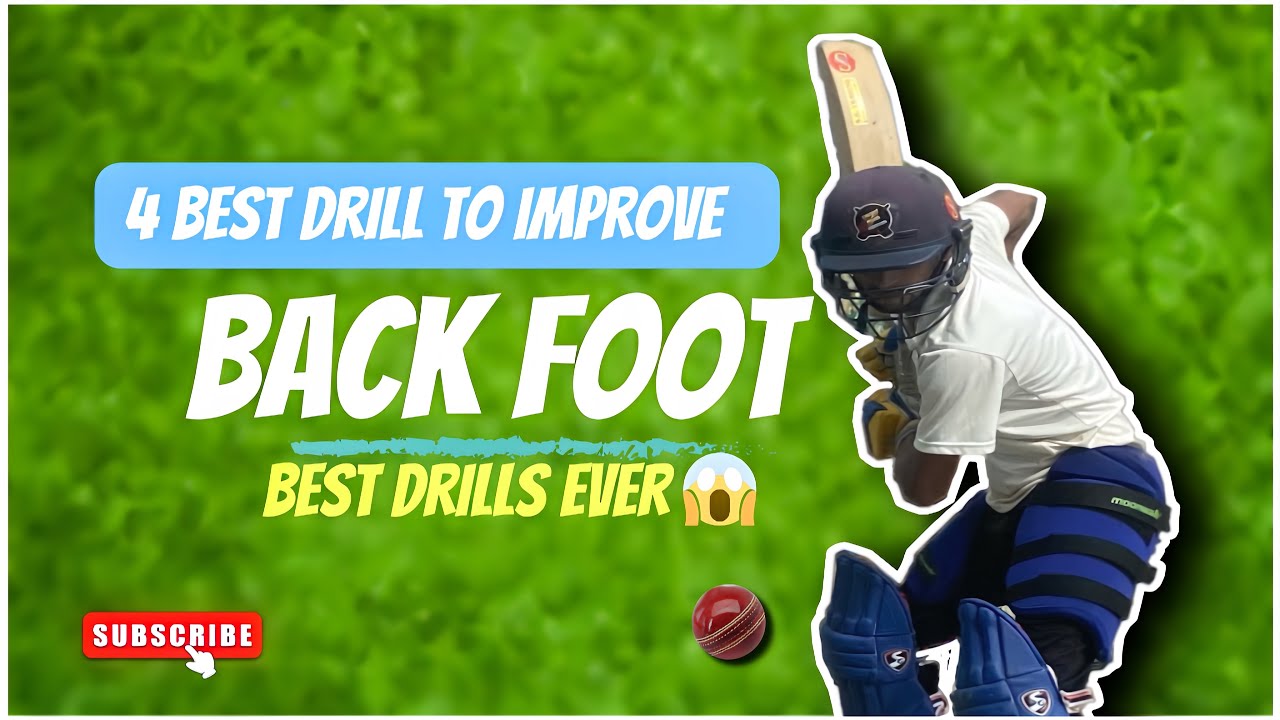 Improve your back foot punch with this drills | cricket batting tips # ...