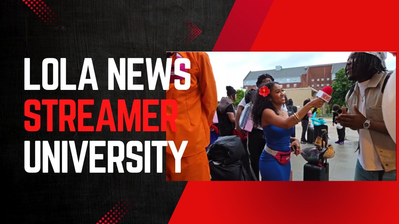 I BECAME THE NEWS ANCHOR FOR STREAMER UNIVERSITY - FULL LIVE - YouTube