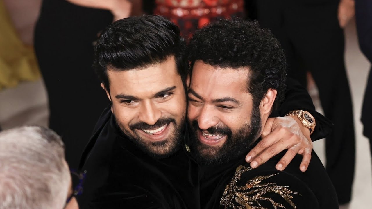 junior NTR exclusive visuals after winning Oscar award | NTR Grand ...