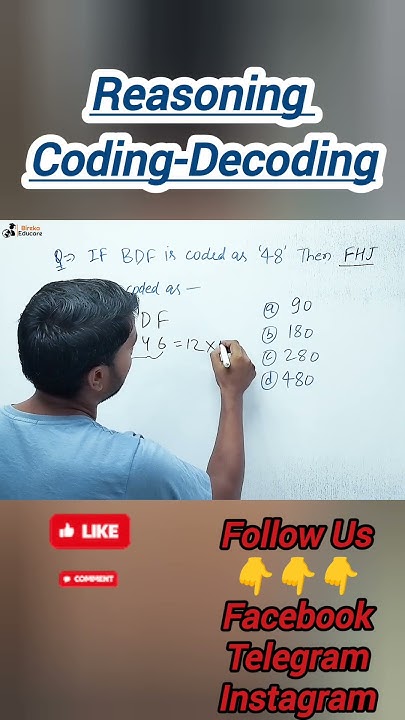 Coding Decoding Ques Codingdecodingreasoningtricks Sscreasoninglatestquestions