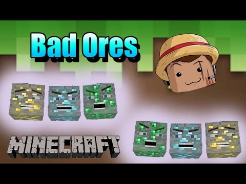Minecraft Mod [ Bad Ores Mod ] 1.7.10 Malditos ores D: ... - YouTube