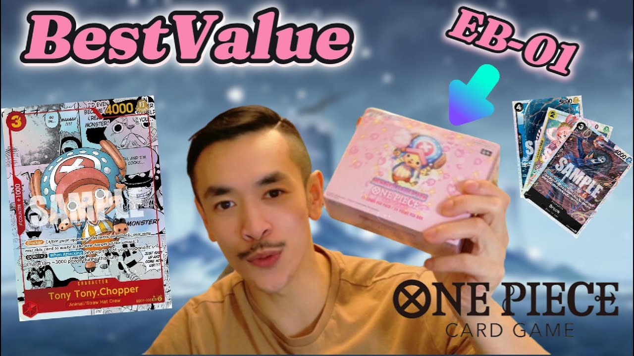 Unboxing Every Box of One Piece TCG - EB01 Best Bang for your Buck ...