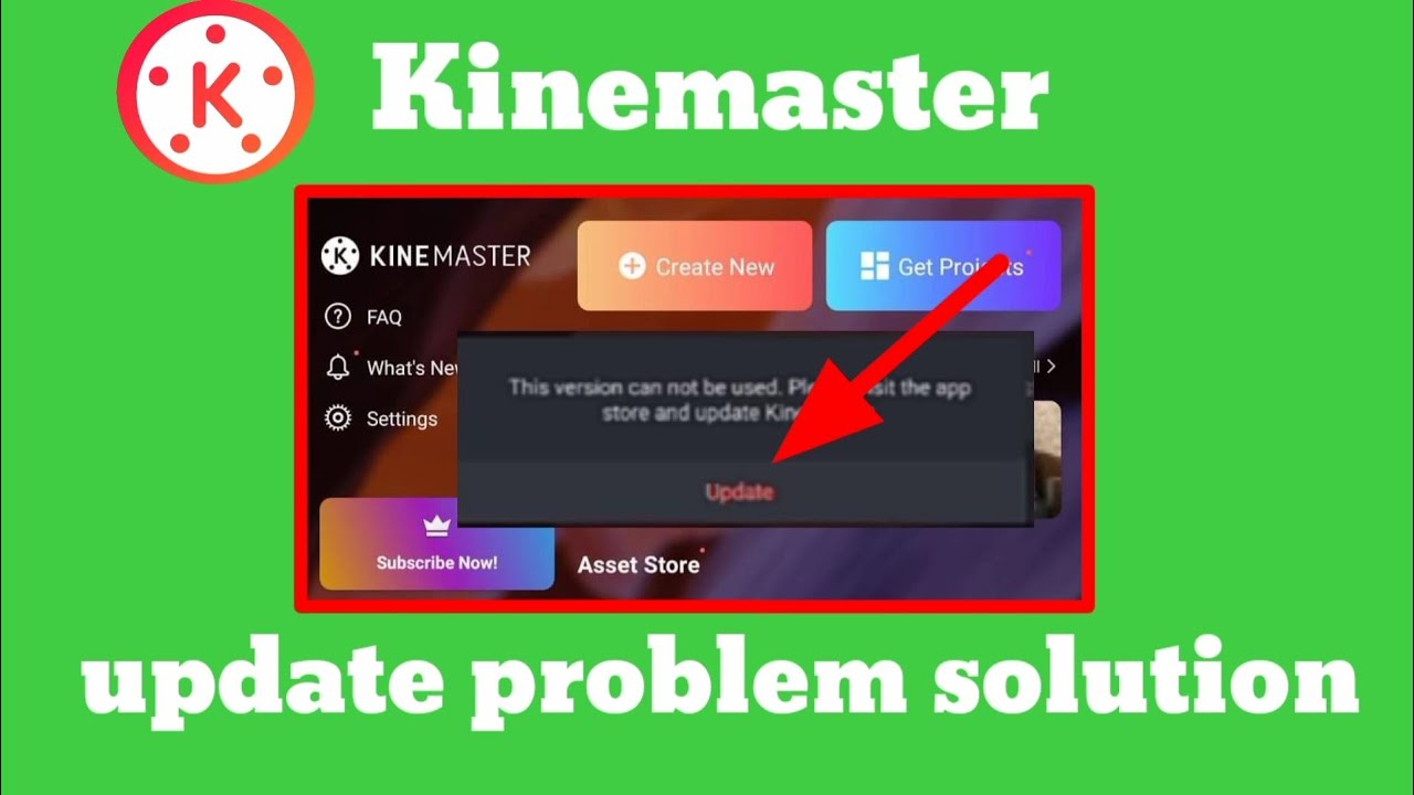 Kinemaster update problem | kinemaster update problem solution - YouTube