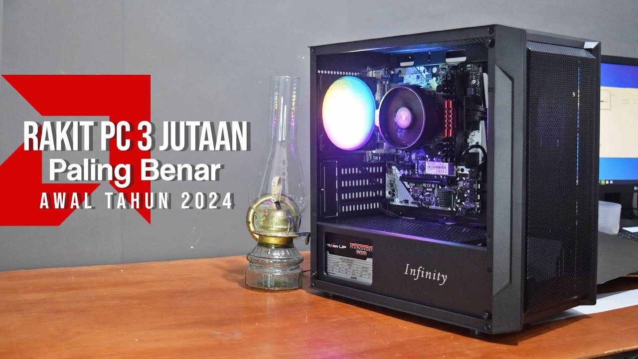 Rakit PC Gaming 3 Jutaan Paling Worth It Awal Tahun 2024 - YouTube