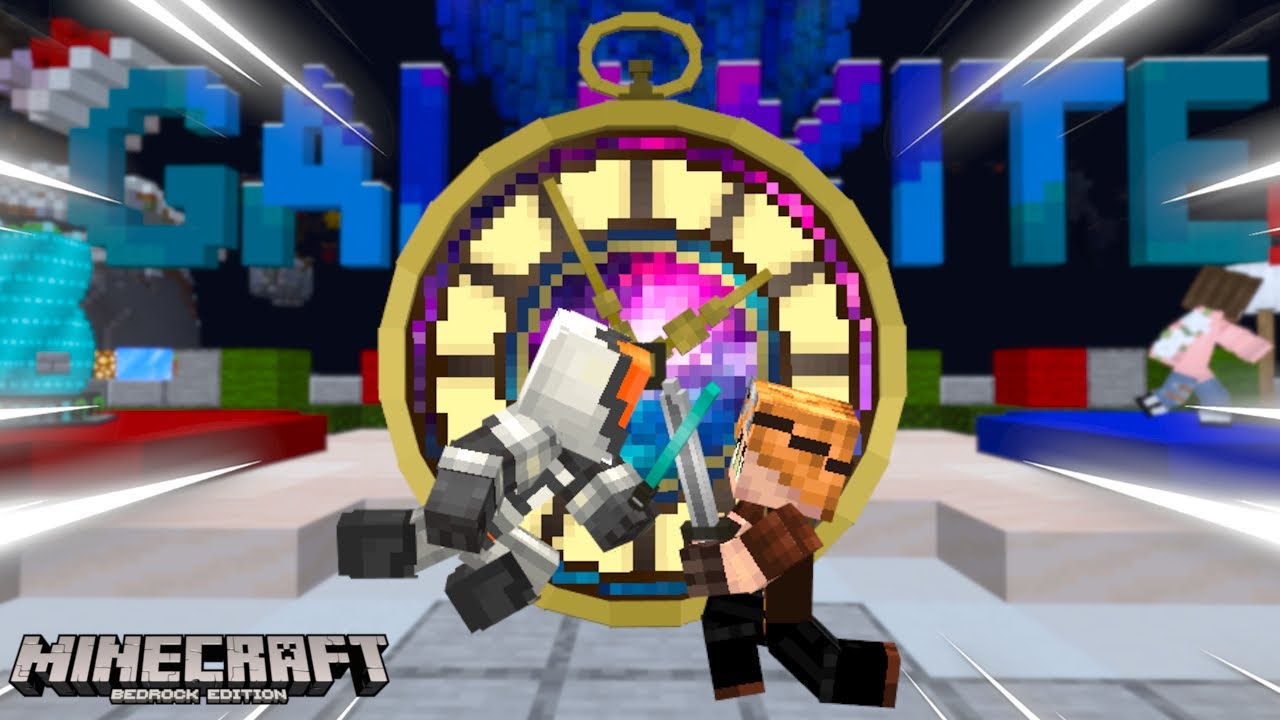 First Time Playing Galaxite Chronos on Minecraft Bedrock! (Galaxite ...