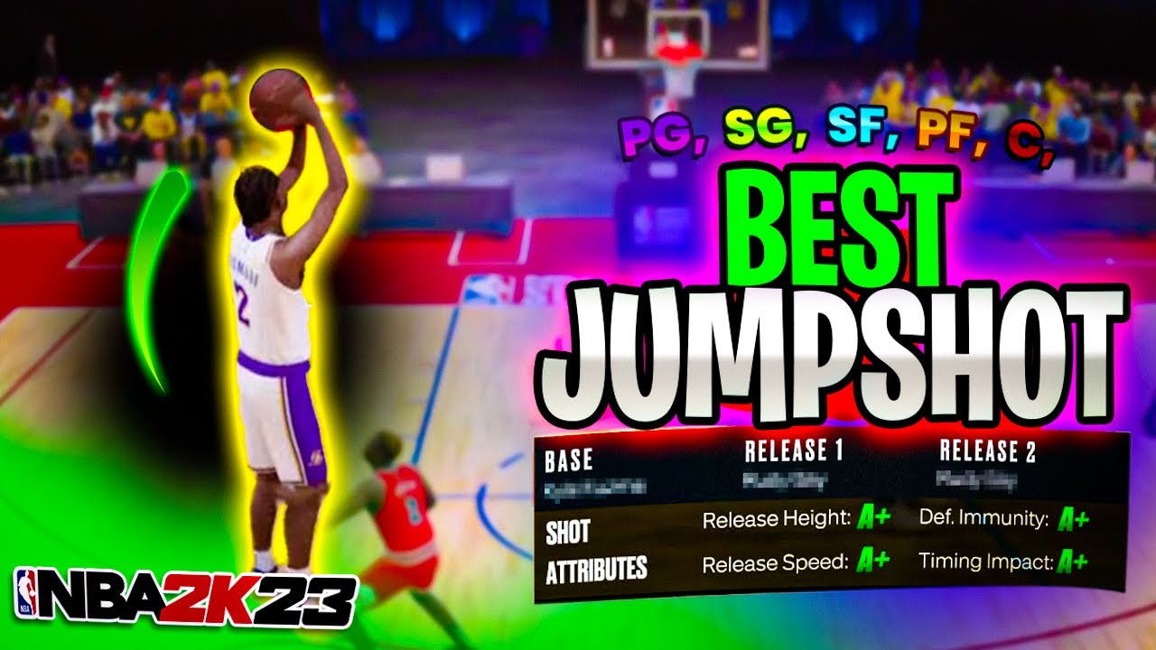 BEST JUMPSHOT FOR CENTERS IN NBA 2K23 NEXT GEN! ALL 6'11 - 7'3 BUILDS - YouTube