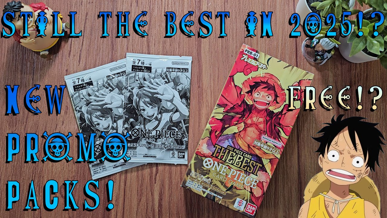 Unboxing: 2025 One Piece Card Game Lets get started campaign! PRB-01 ...