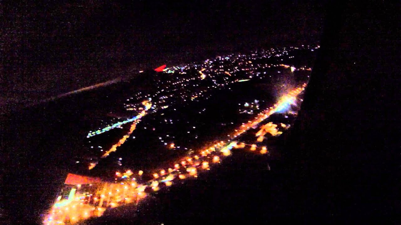 Flight Take off from Chennai International Airport - Night View - YouTube