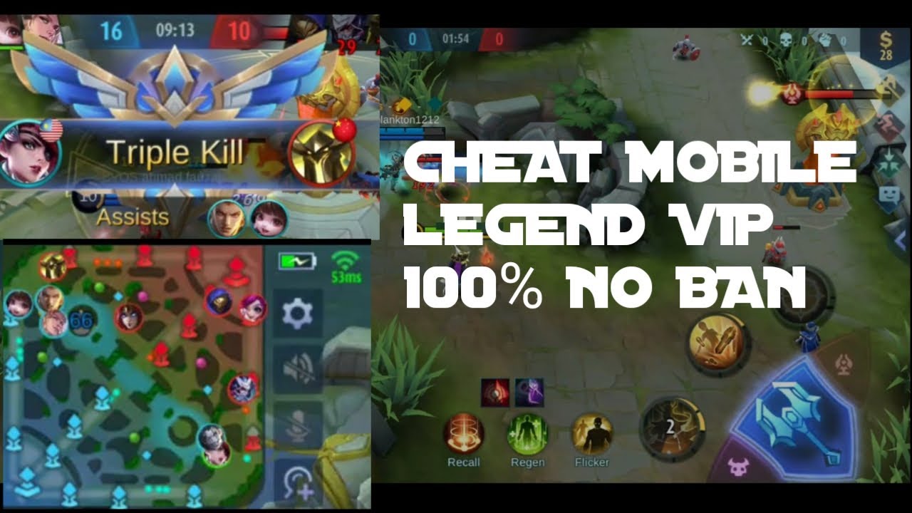 Cheat mobile legend terbaru no ban 100% - YouTube