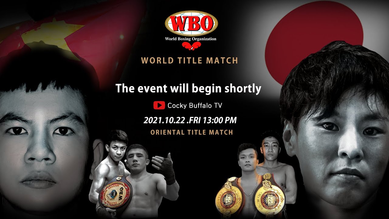 [WEIGHT IN LIVE] WBO World Title Match & Oriental Title Match .(ANSAN ...