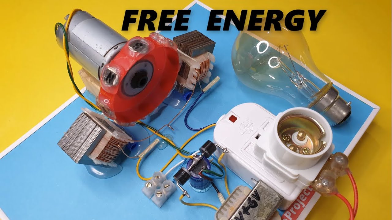 Free energy Generator ! Free Energy ! How to make free energy ! Magnet ...
