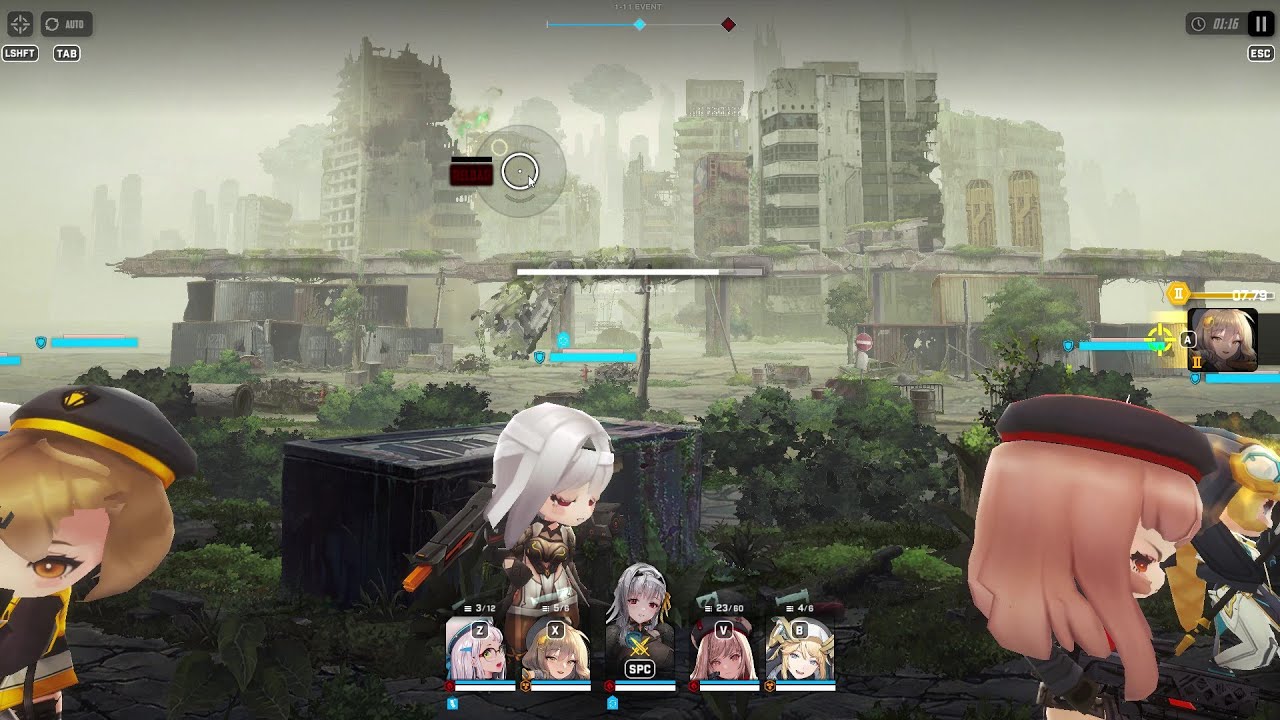 SD models fight!! (April fool event) | GODDESS OF VICTORY: NIKKE - YouTube