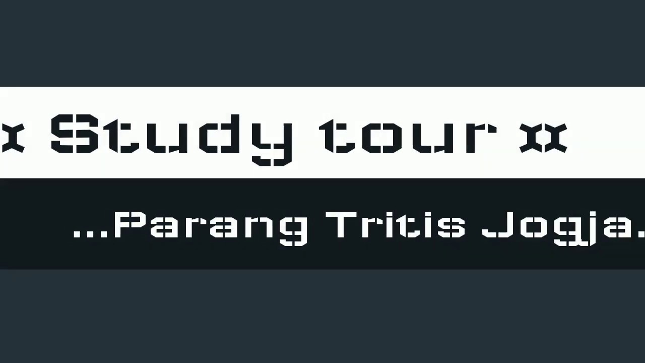 STUDY TOUR ( PANTAI PARANG TERITIS) - YouTube