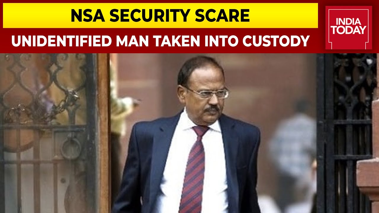 Man In Car Tries To Barge Into NSA Ajit Doval's Residence, Taken Into ...