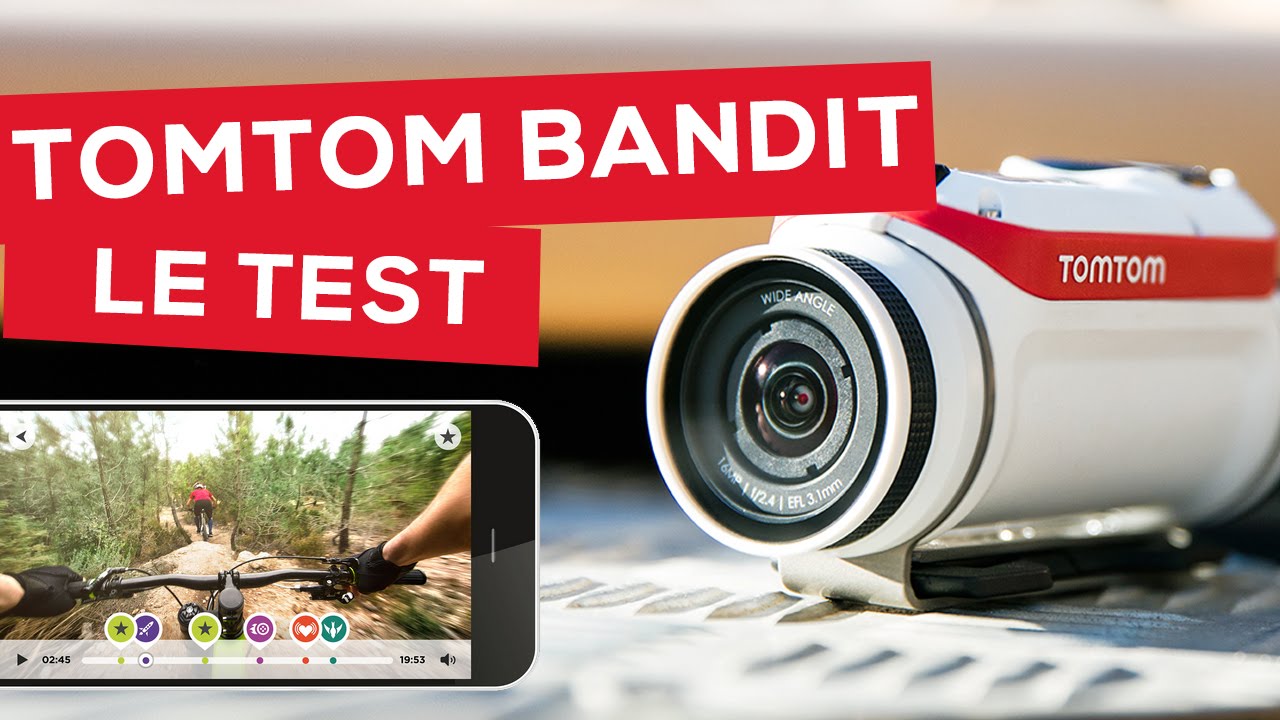 Test complet, Caméra d'action Tomtom Bandit - YouTube