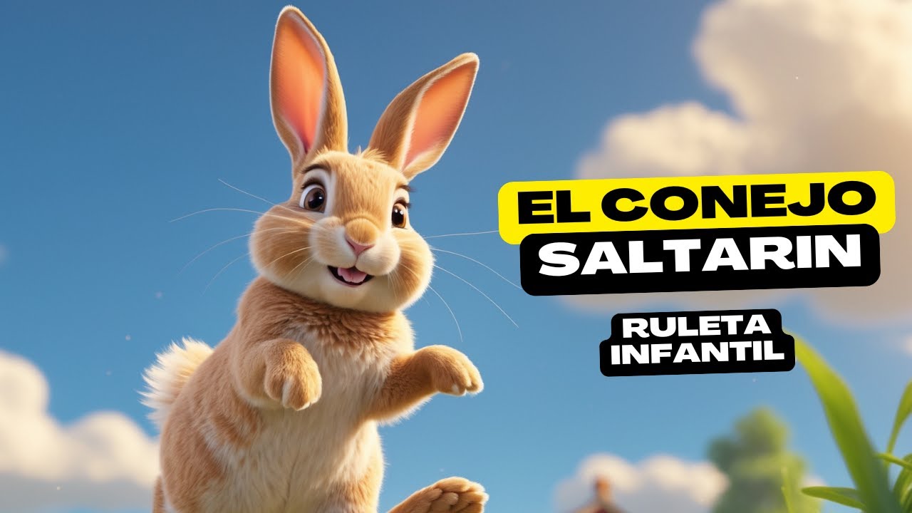 El Conejo Saltarín | Ruleta Infantil | Canción para bailar - YouTube