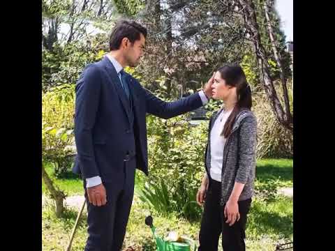 ASK Zehra ve Ömer ( kamera arkası) Çek'im sırasında.