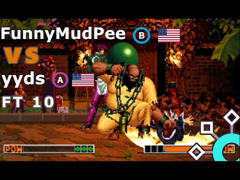 FunnyMudPee (USA) vs yyds (USA) ft 10 - KOF97 - [FIGHTCADE 2] - YouTube