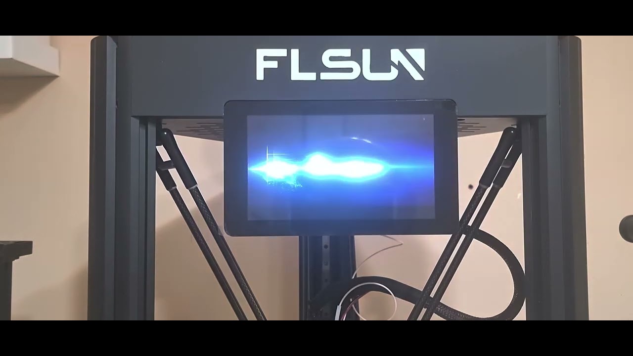Flsun SR V400 mod Logo with neropixel control panel 2 - YouTube