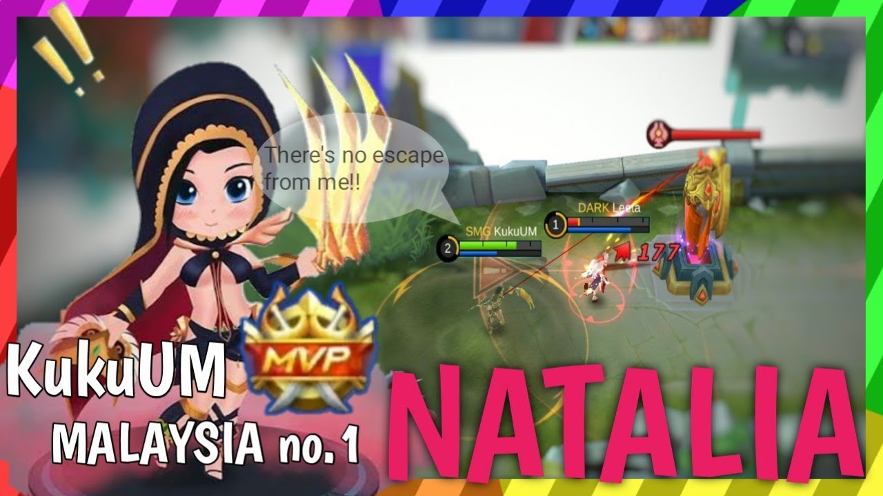 NO ESCAPE | MALAYSIA no. 1 NATALIA by KukuUM | TOP 3 Global | Phantom ...