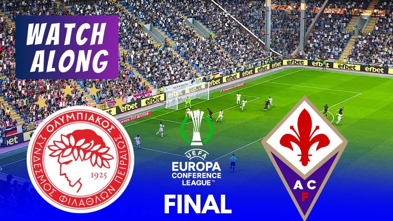 🔴Ζωντανά : Ολυμπιακός vs Φιορεντίνα | UEFA Europa Conference League ...