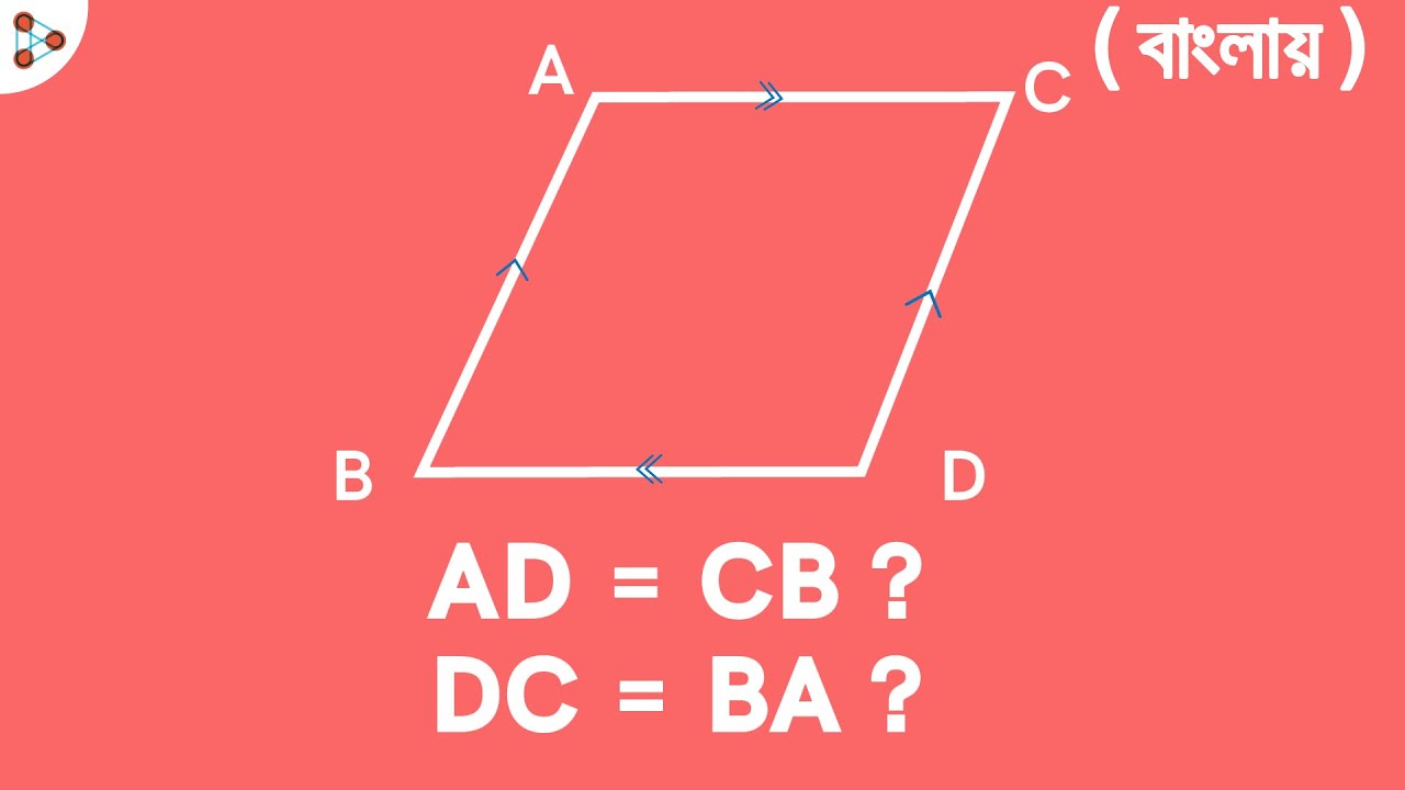 Quadrilaterals Lesson - 07 |Prove that the Opposite Sides of a ...