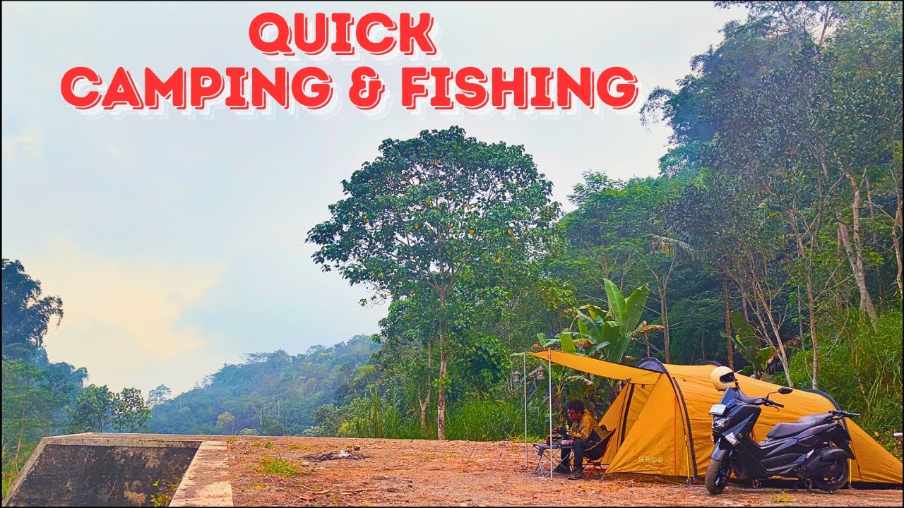 CATFISH FISHING AND CAMPING AT THE WATERFALL RIVERSIDE, CATCH AND COOK ...