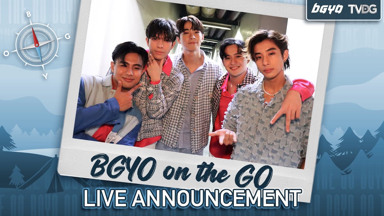 BGYO ON THE GO: LIVE ANNOUNCEMENT - YouTube