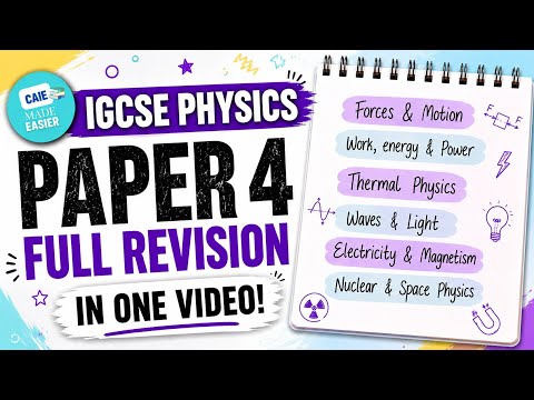  IMPORTANT PHYSICS REVISION IN 45 MINS!