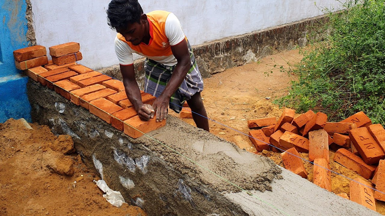 Basement Techniques_Amazing 100ft Stone Masonry Foundation top ...