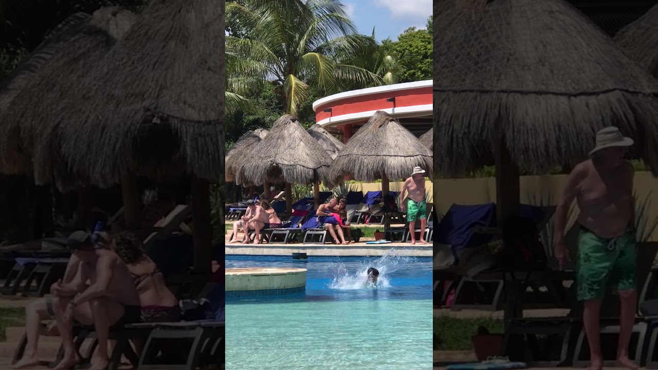 Spring break 2018 pool time - YouTube