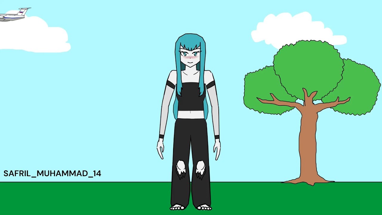 2D Cut Out Animation - Jump (Mid Test Assignment) - YouTube