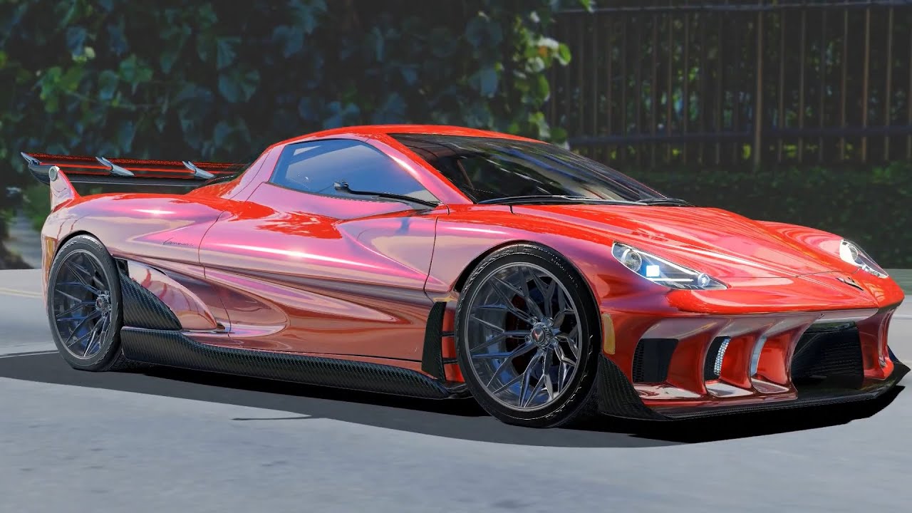 ZR1 C8 LT7 Wide Body Corvette SplitWindow SERVO WING ZORA DOHC TURBO ...