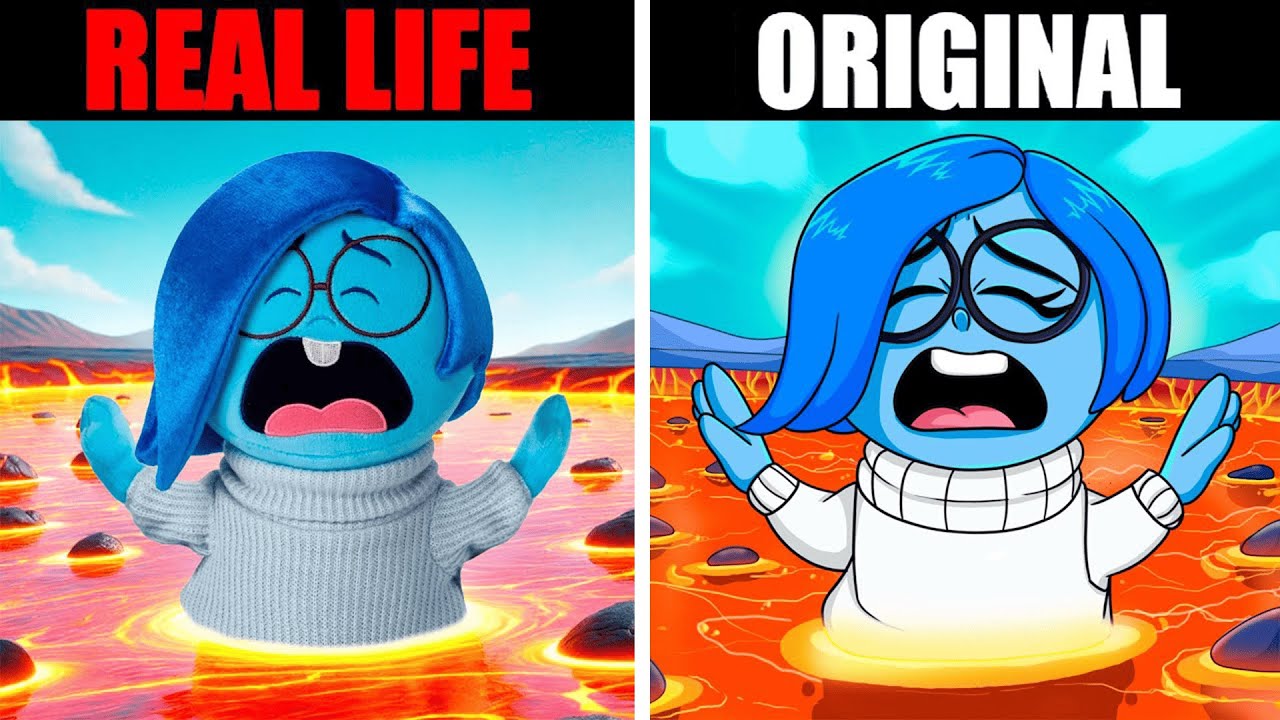 SADNESS FAIL | The Best TikTok of Inside Out 2 | REAL LIFE vs ORIGINAL ...