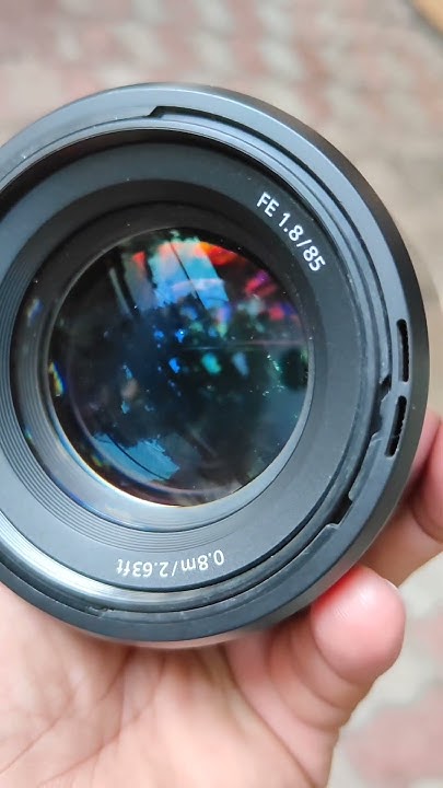 Sony portrait lens 85mm f1.8 bokeh #sony #lens #blur #bokeh #camera #japan - YouTube