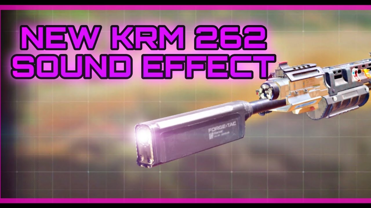 The new KRM 262 Sound Effect will make you play more aggressive!!! - YouTube