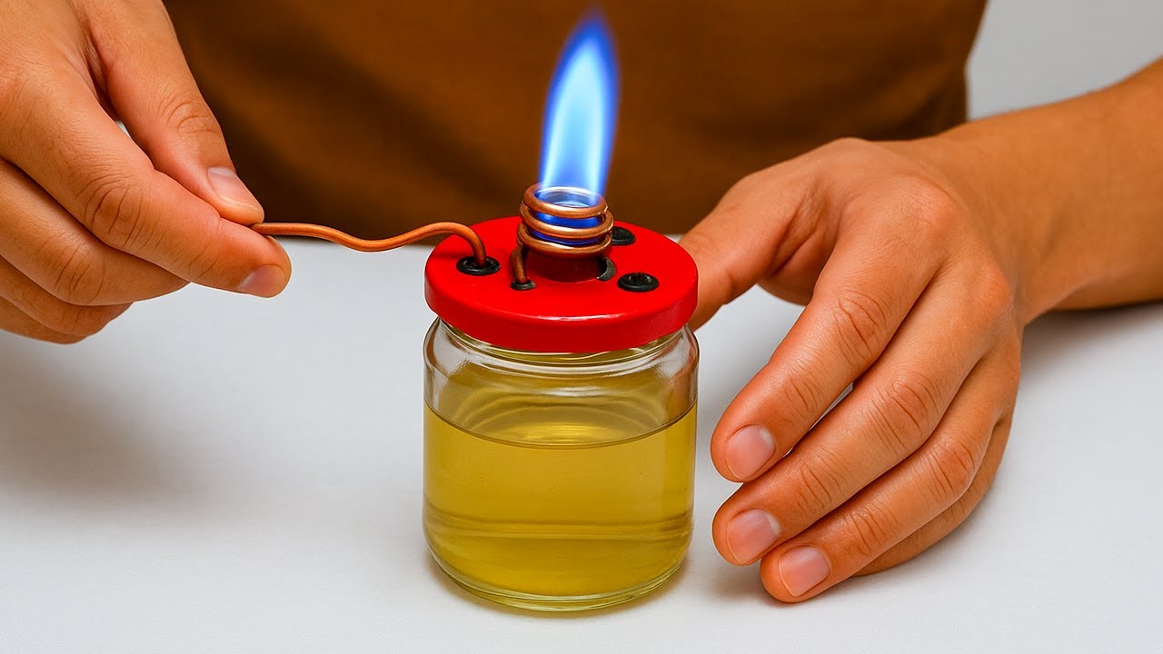 How to make heating stove free energy, no electricity needed. simple ...