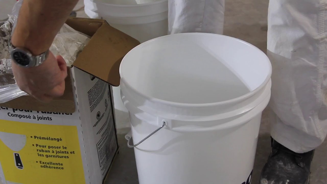 How to mix Tape In Mud™️ with premixed taping compound PROPERLY- Liagle ...