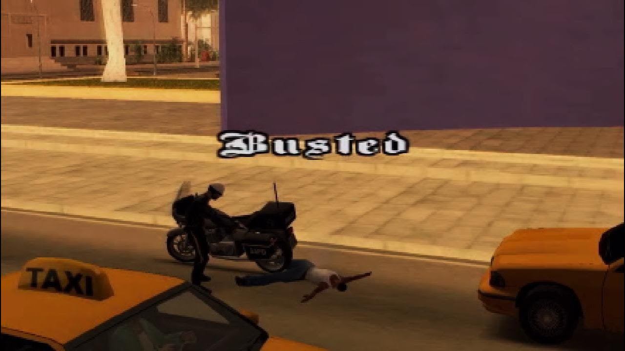 GTA San Andreas Busted Compilation #39 - YouTube