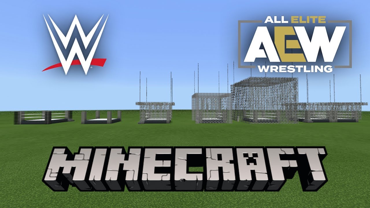 6 Wrestling Ring Stipulations Designs In Minecraft!! - YouTube