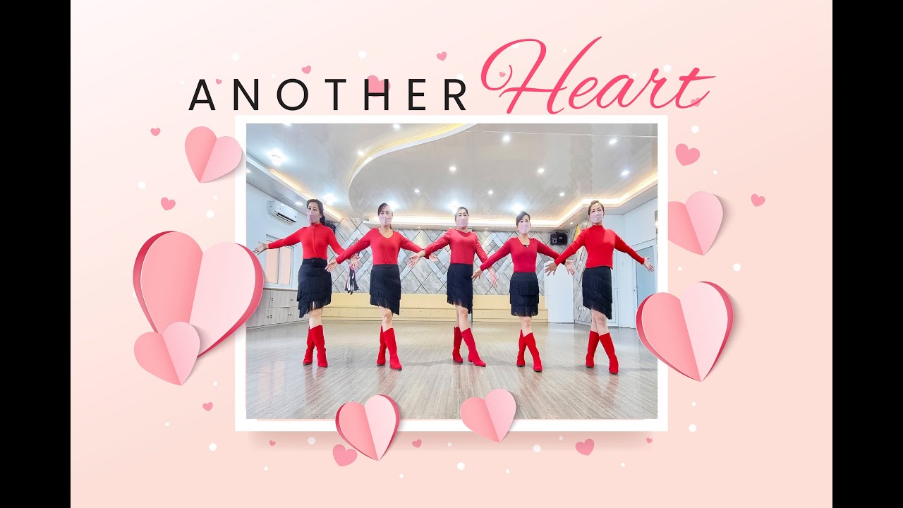 Another Heart - Line Dance - DEMO By Qansa d liners - YouTube