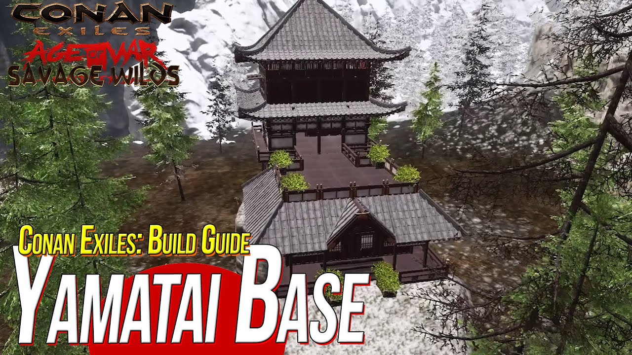 Construção base nova Yamatai -Conan Exiles: Build Guide - YouTube