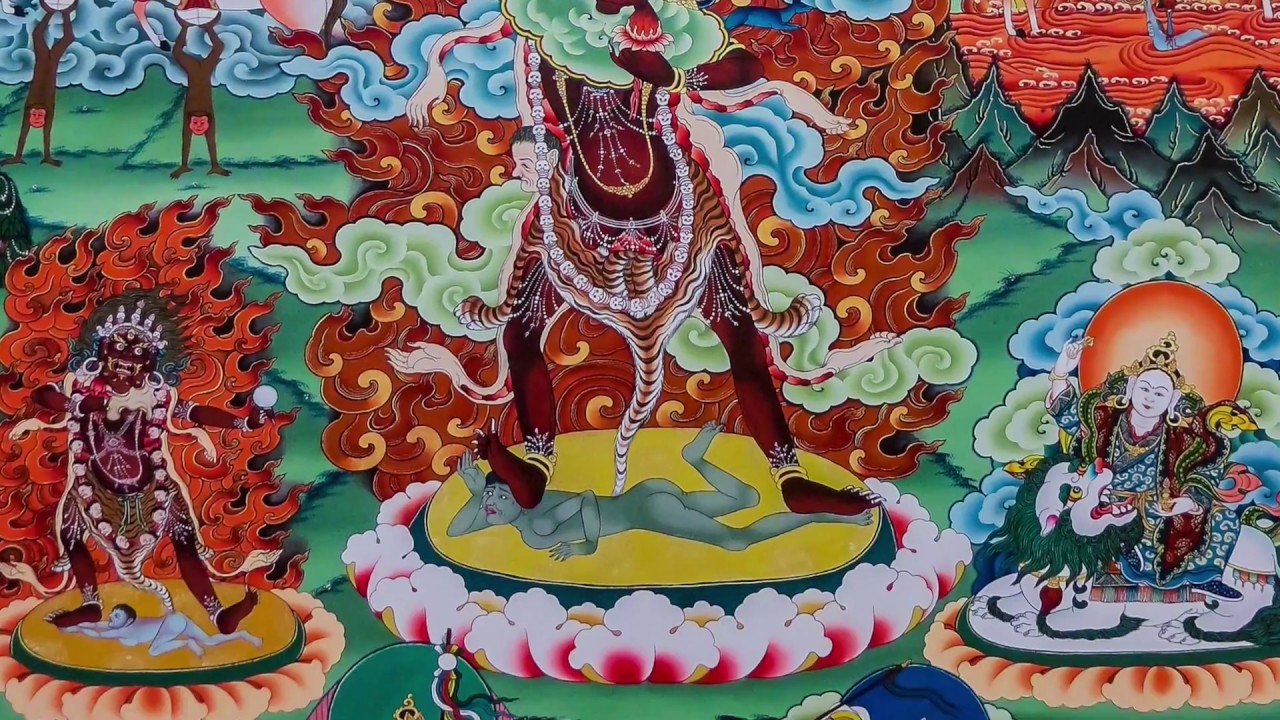 Troma Chod Practice by Khenpo, Rinpoches, Lamas and disciples - YouTube