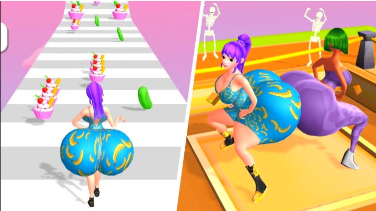 Twerk Race 3D - All Levels Gameplay Trailer - Android iOS Gameplay ...