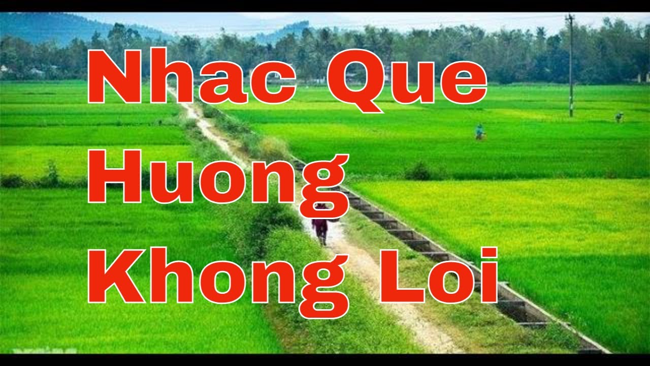 Nhac Bolero Que Huong Hay Nhat Guitar Khong Loi Beautiful Nature Youtube