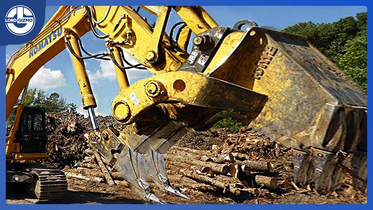 5 CRAZY Powerful Forestry Machines You Need To See | Powerful Machines ...