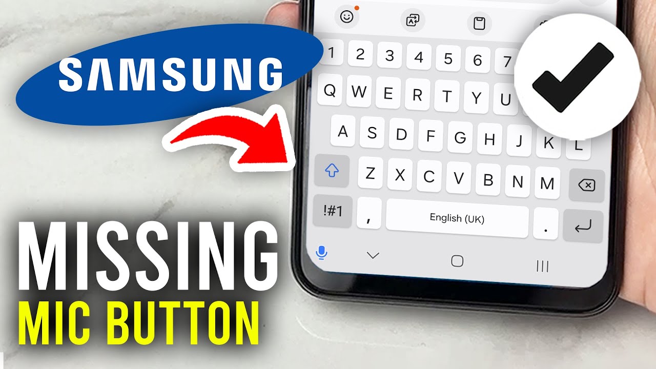Fix Microphone Button Missing On Samsung Keyboard - Full Guide - YouTube