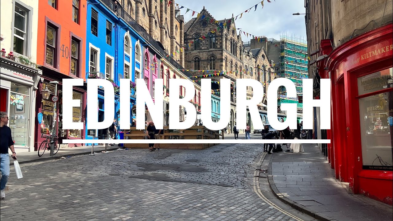 Edinburgh summer 2022 highlights - YouTube
