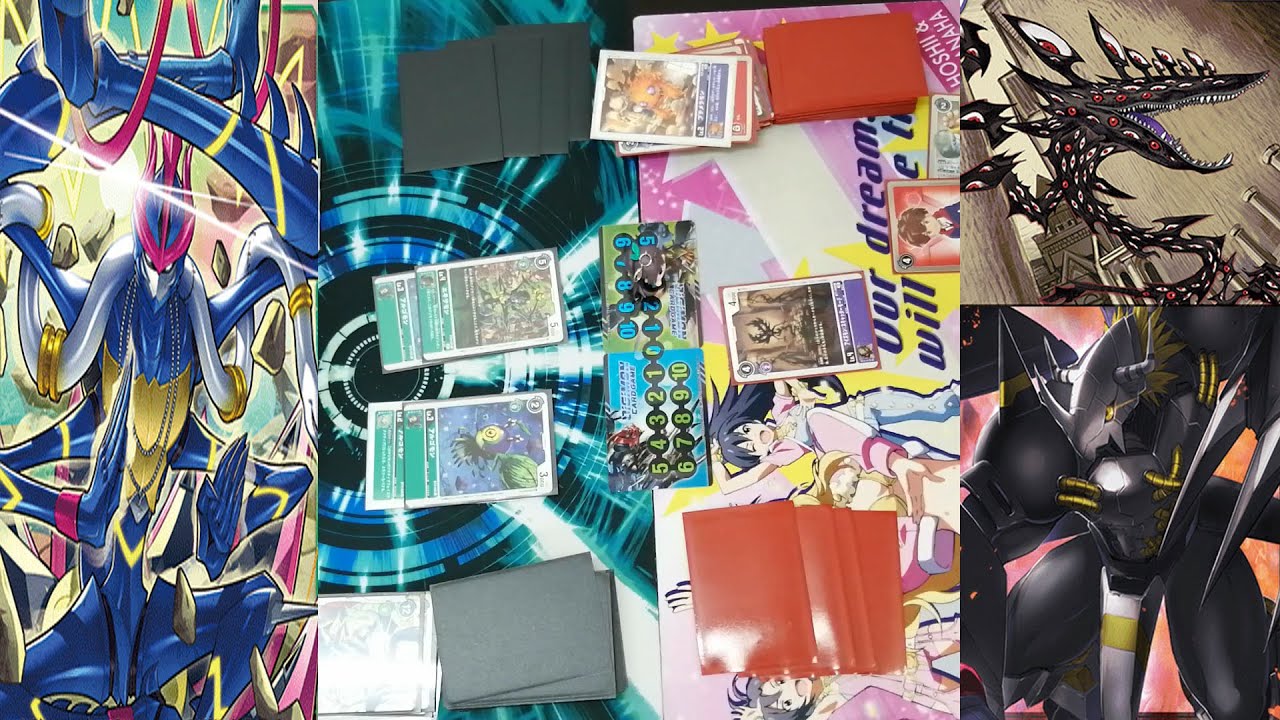 Digimon TCG -BT08- Green Shivamon vs Purple Black Wargreymon- New Hero ...