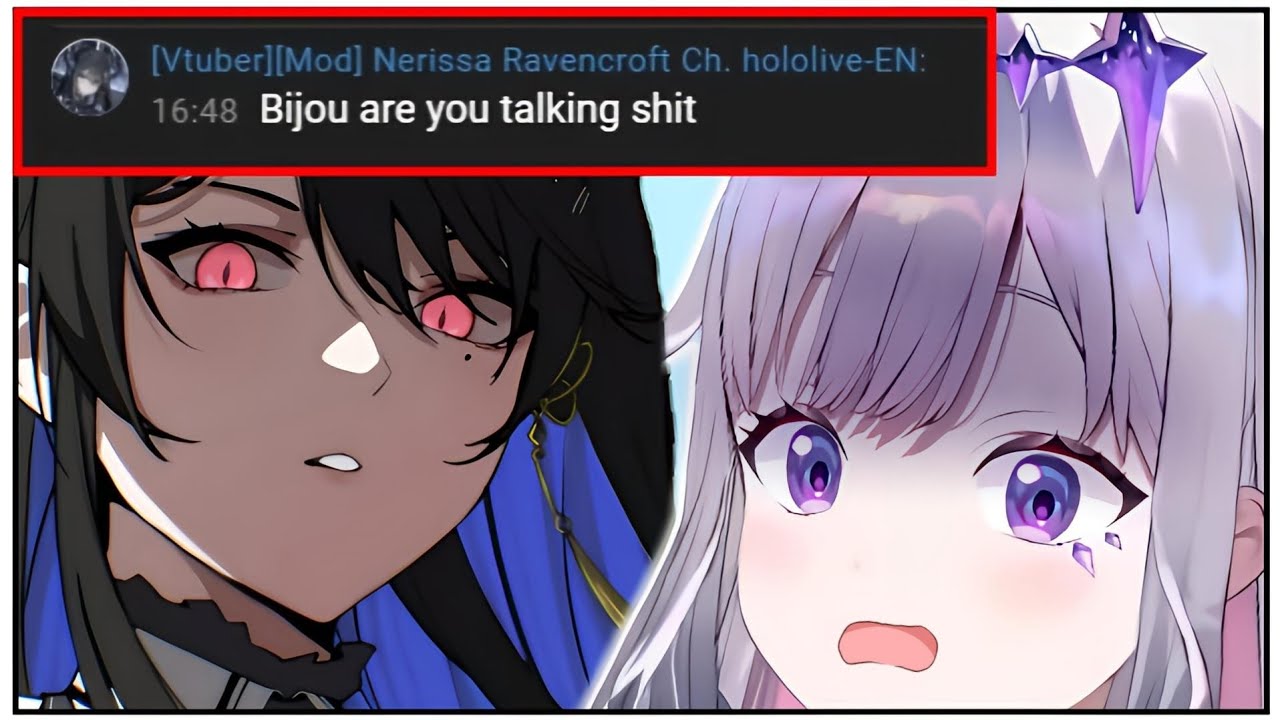 𝗕𝗶𝗷𝗼𝘂 𝗰𝗮𝘂𝗴𝗵𝘁 𝗶𝗻 𝟰𝗞 𝗲𝘅𝗽𝗼𝘀𝗶𝗻𝗴 𝗡𝗲𝗿𝗶𝘀𝘀𝗮 |Hololive EN| - YouTube